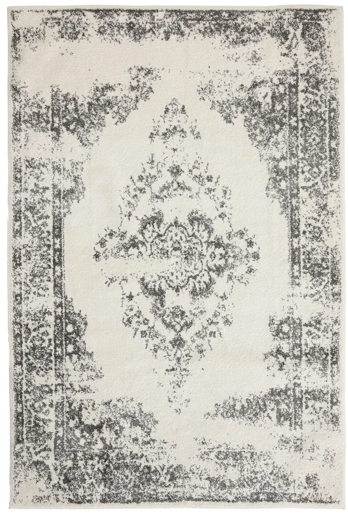 Rug Sia Cream/Grey 60x120 cm | BIANO