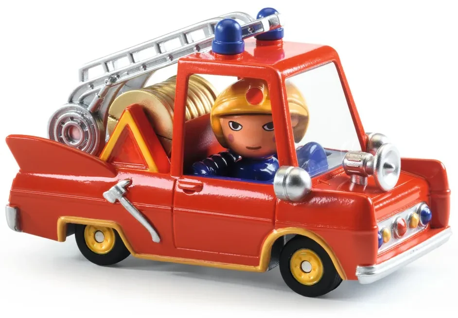 CRAZY MOTORS játékautó - Tűz Vitéz - Little fire truck | BIANO