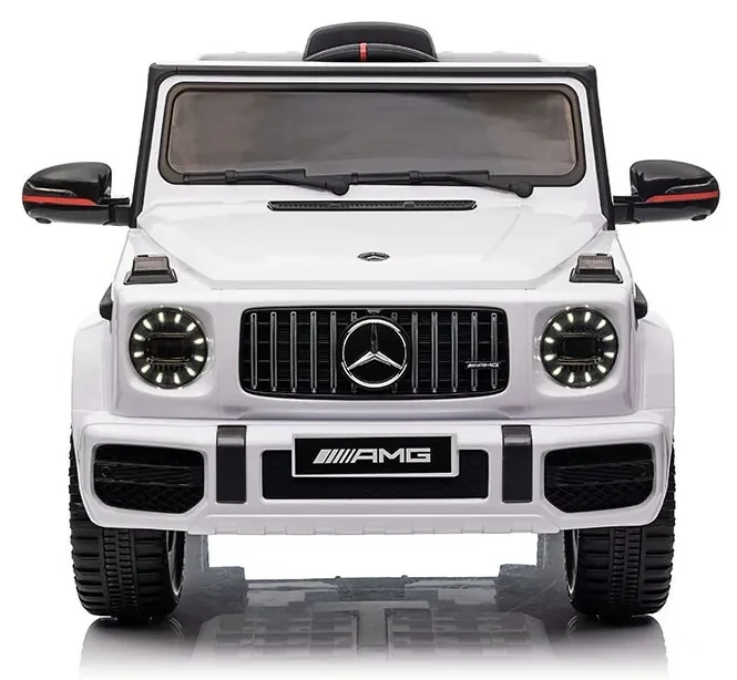 Baby Mix Mercedes-Benz, G63 AMG gyerek elektromos autó, fehér | BIANO