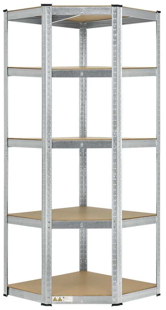 Sarokpolc "Corner" 180 x 70 x 40-70 cm | BIANO