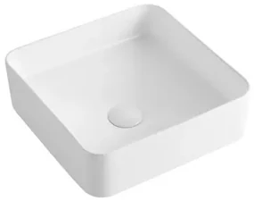 Countertop wahbasin SAT Project 37x37 cm SATUMPRO3737S | BIANO